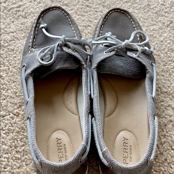 Sperry | Shoes | Brand New Womens Authentic Grey Sperrys Size | Poshmark